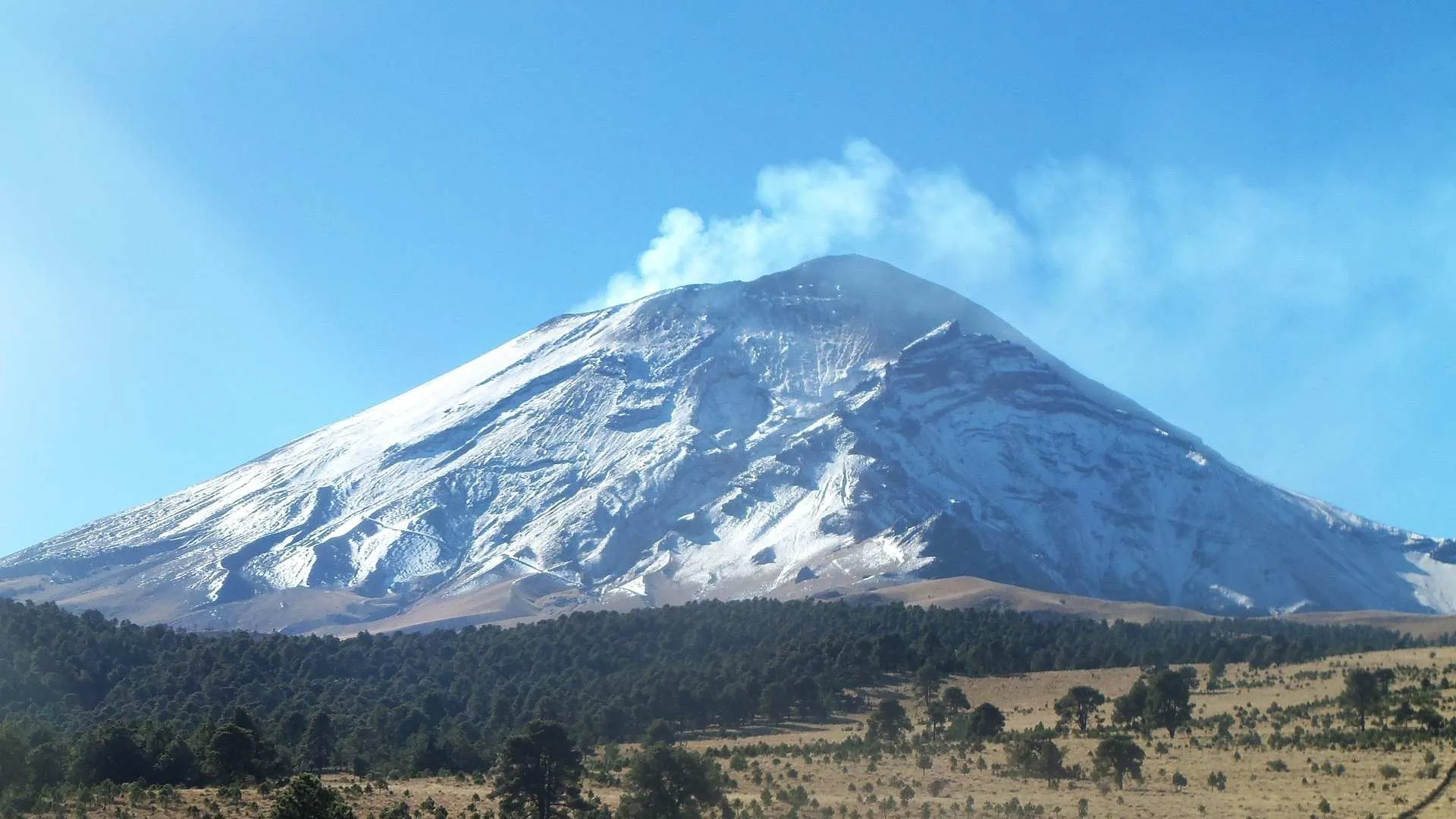 Popocatépetl Volcano Live Camera - Puebla, Mexico