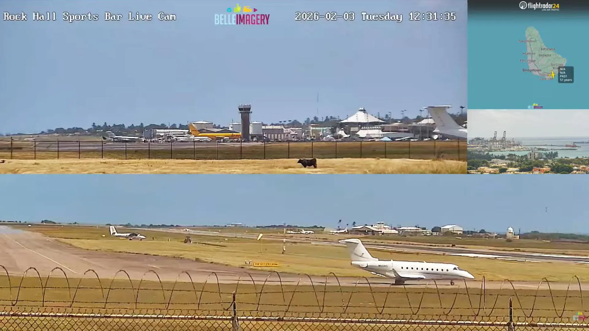 Grantley Adams Airport (BGI) - Live Camera