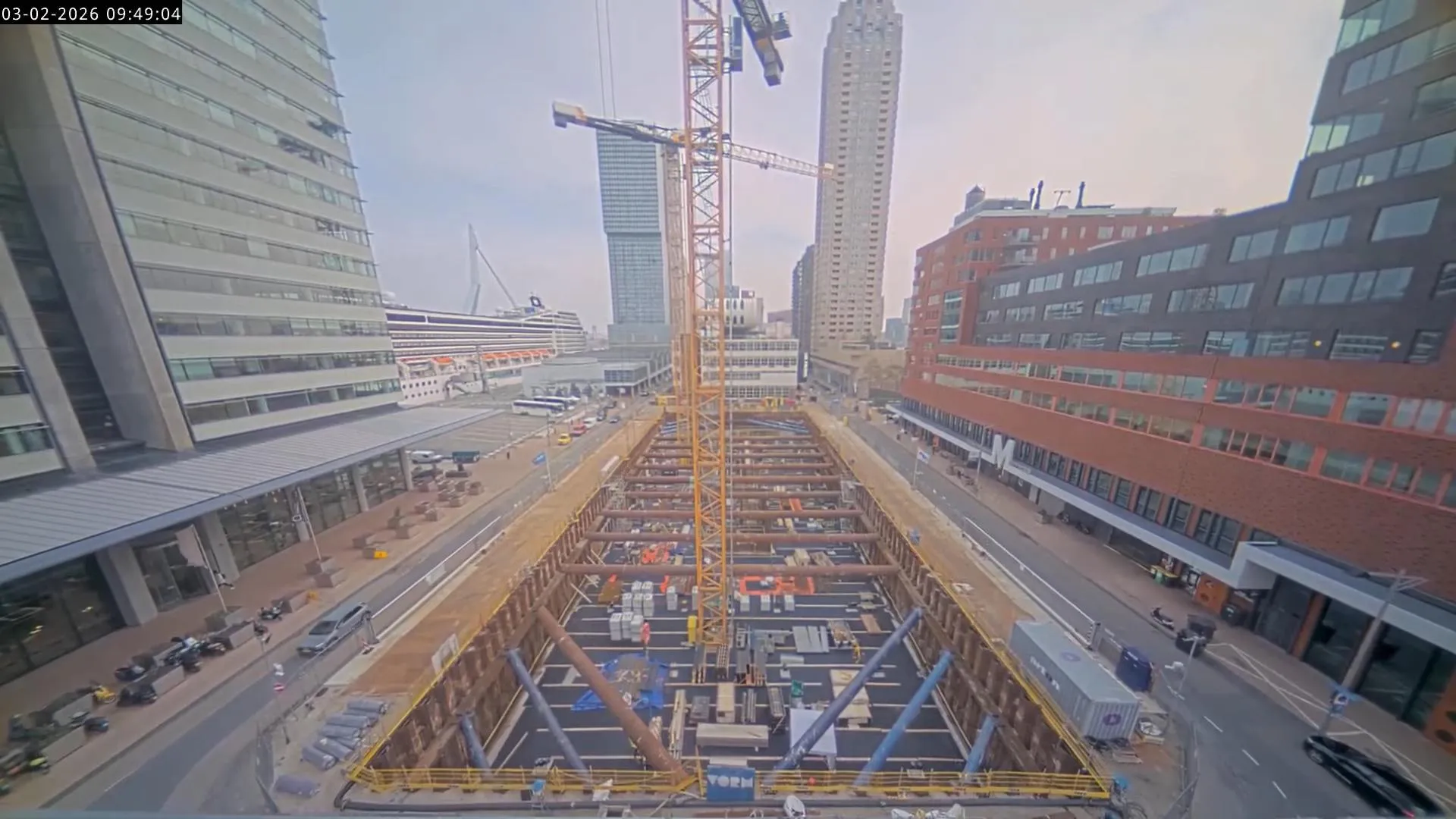 Hotel Chicago Live Camera - Rotterdam, Netherlands